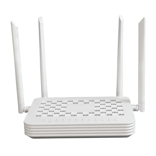 ONU FTTH XPon 4GE AX3000 Dual Band Wifi 6 with VoIP USB Port - Hosecom