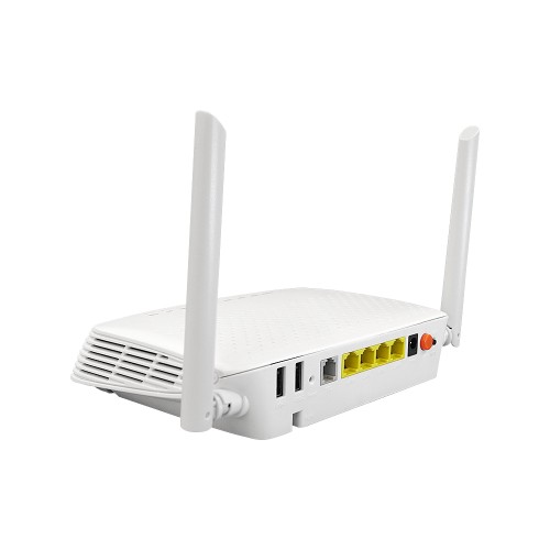 4GE ONU Wifi Router Home Gateway Unit Optical Network Terminal 4 RJ45 ...