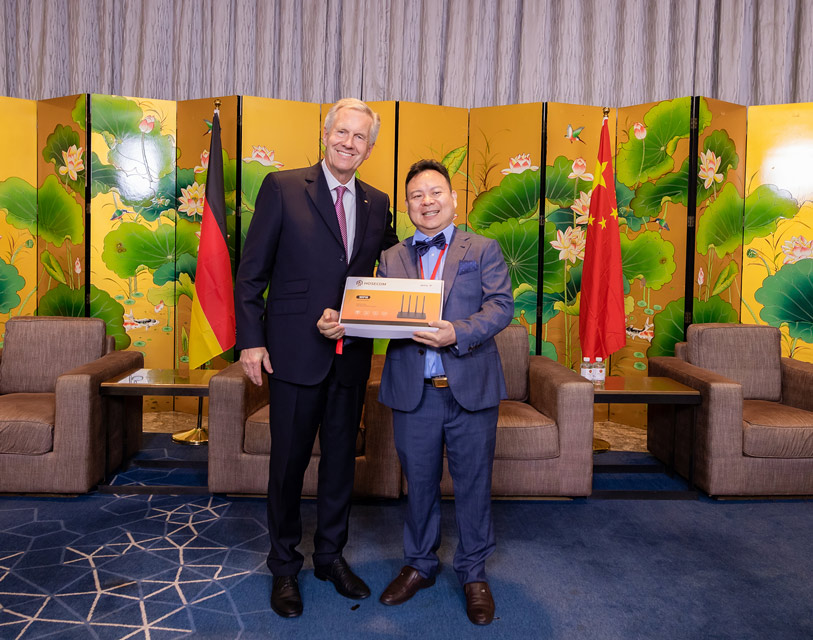 HOSECOM in Dialogue with Former German President Wulff!