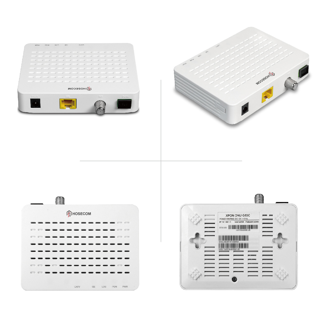 1GE GPon ONU ONT CATV Small Mini FTTH Optic Network Terminal - Hosecom